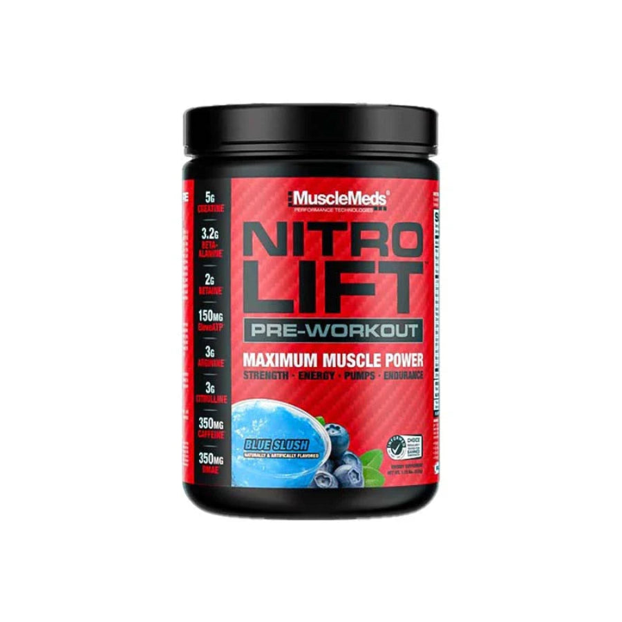 NITRO LIFT PRE WORKOUT 40 SERVINGS BY MUSCLEMEDS – HQ Nutrition PK